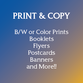 A.S. Print Shop Start Page